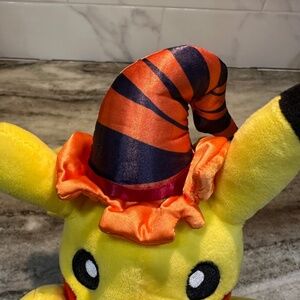 Pokemon | Toys | Pokemon Pikachu Halloween Plush Witch Hat Video Game ...